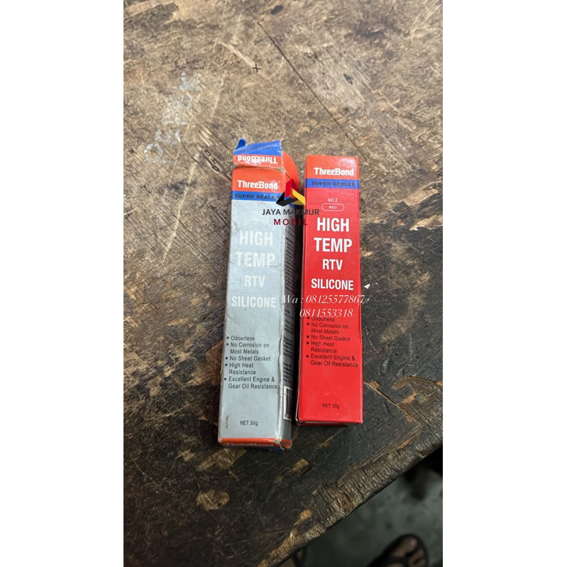Jual LEM THREEBOND SS-1 SILVER RED 30 GRAM LEM THREEBOND KECIL | Shopee ...