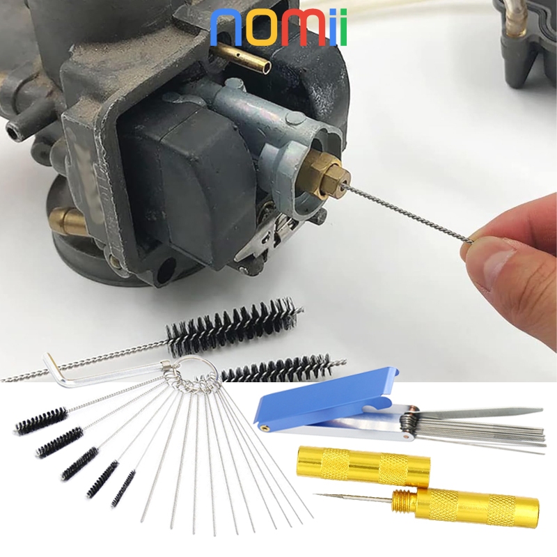 Jual 16buah Grip-On Carburetor Injector Tip Cleaner Set Jarum Pembersih ...