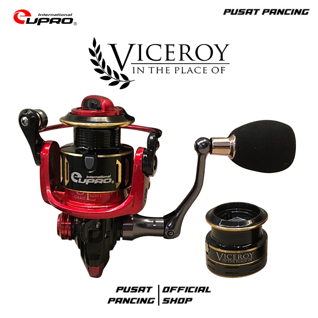 Jual PUSATPANCING5 - Reel Pancing Spinning Eupro Viceroy 1000 Power ...