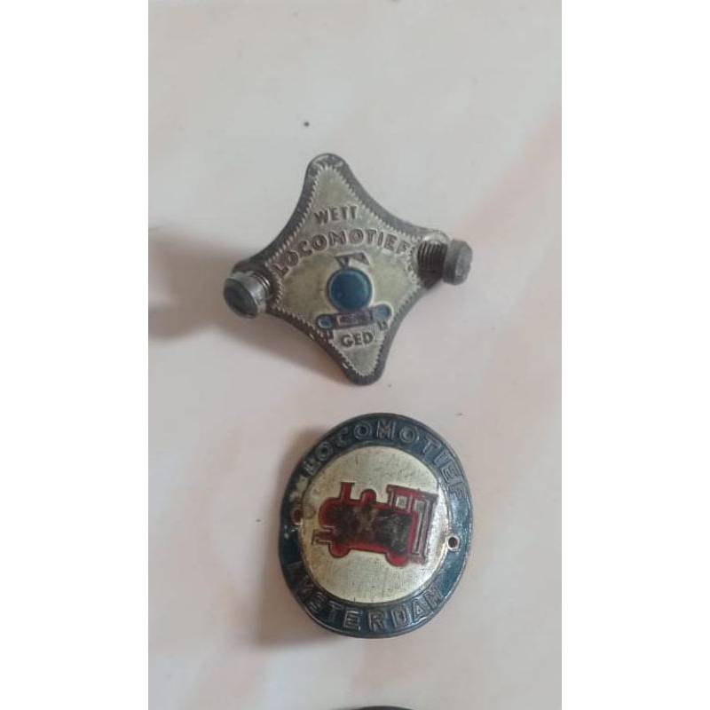 Jual Emblem Sepeda Onthel LOCOMOTIEF Original Holland | Shopee Indonesia