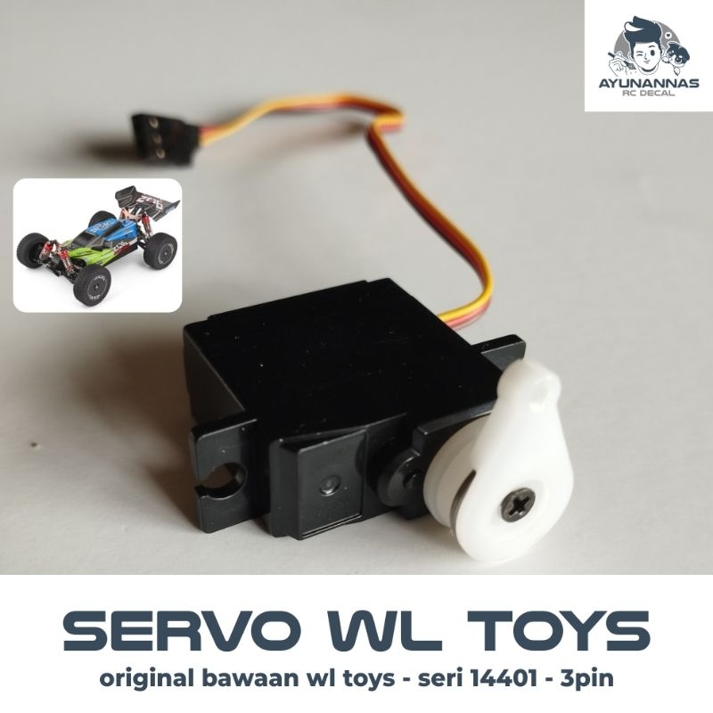 Jual servo original wl toys seri buggy 14401 | Shopee Indonesia