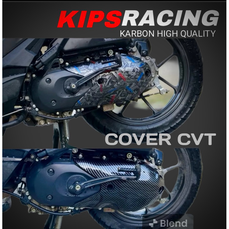 Jual COVER CVT BEAT DELUX CARBON CVT SCOOPY NEW CARBON ️Cover Cvt beat ...