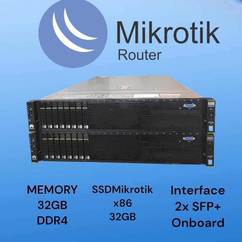 Jual Huawei RH2288 V3 2U Rack Server Server Mikrotik x86 Ros6 | Shopee ...