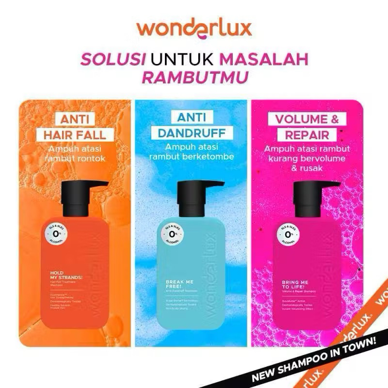 Jual WONDERLUX SHAMPOO 250ml | Shopee Indonesia
