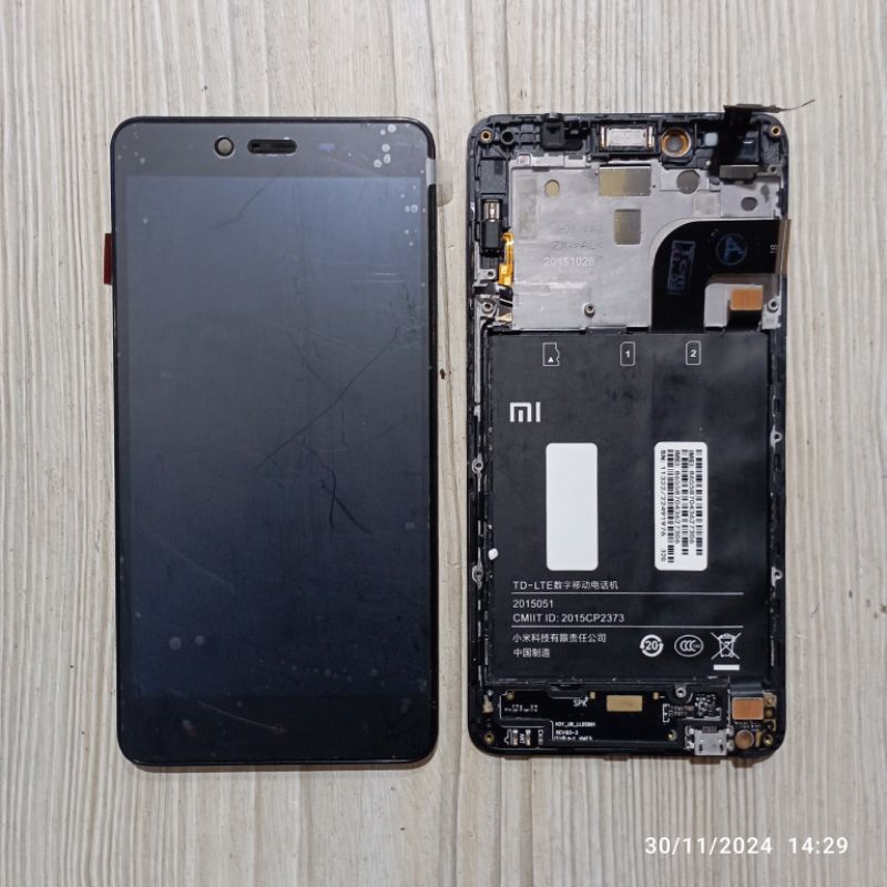 Jual LCD Touchscreen Xiaomi Redmi Note 2 redmi 2 Original | Shopee ...