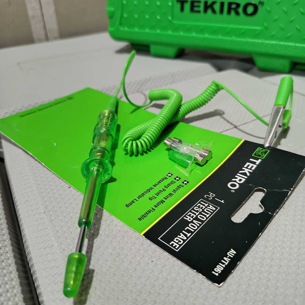 Jual Test Pen DC Tekiro / Tespen DC / Auto Voltage Tester | Shopee ...