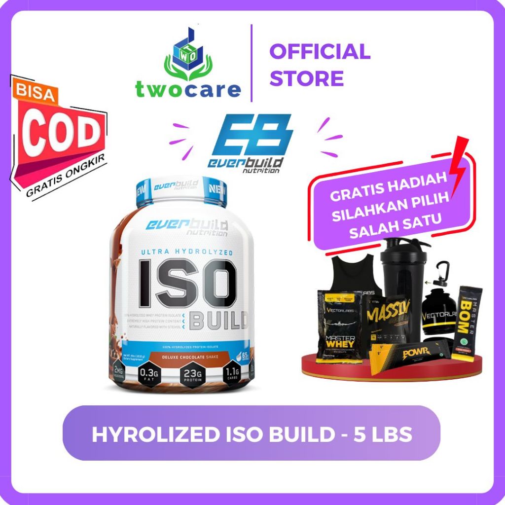 Jual Everbuild Nutrition Ultra Hydrolyzed Iso 5lb 5lbs Ever Build