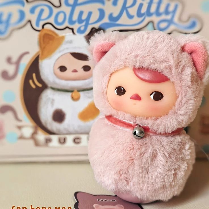Jual [ready stock]POPMART ORIGINAL PUCKY ROLY POLY KITTY -Yaki | Shopee ...