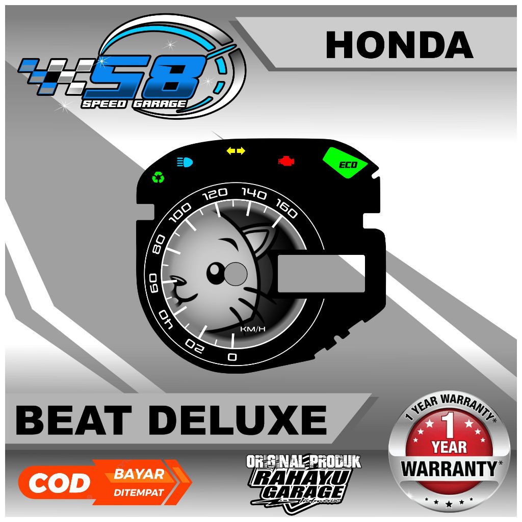 Jual papan speedometer custom honda beat deluxe | Shopee Indonesia
