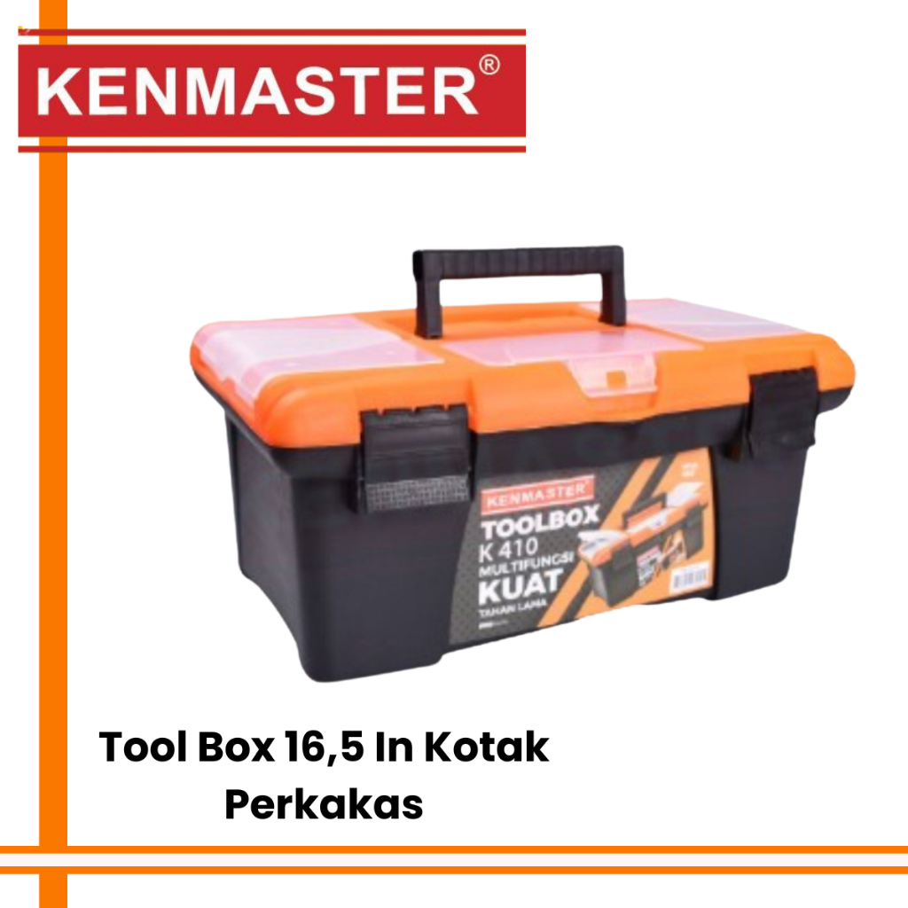Jual Kenmaster Tool Box K410 / Kotak Perkakas / kotak box multifungsi ...