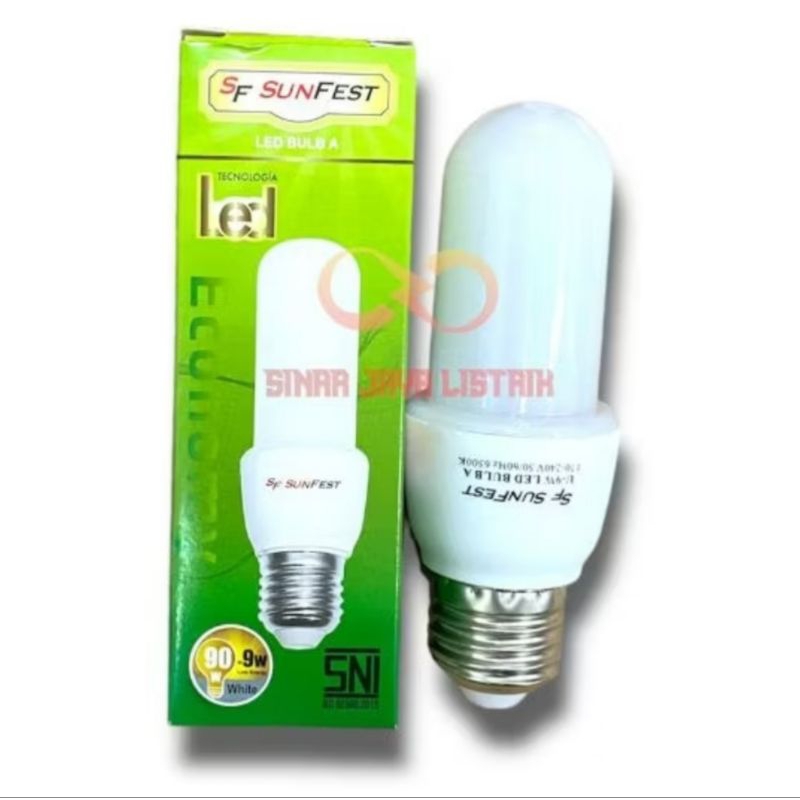 Jual Lampu Led STICK 9 Watt | Hemat Energi | Cahaya Putih CDL E27 | Shopee Indonesia