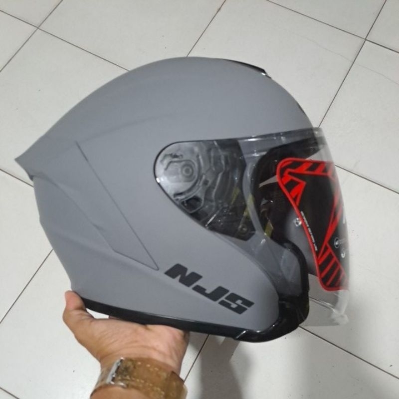 Jual HELM NJS KAIROZ GT DAN V1 HELM HALF FACE ORIGINAL | Shopee Indonesia