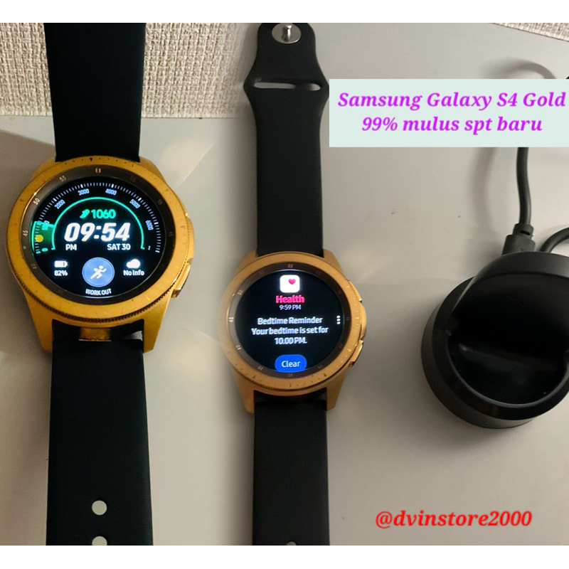 Jual Samsung Galaxy Watch S4 Gold Like New... Mulus Seperti Baru - uk ...