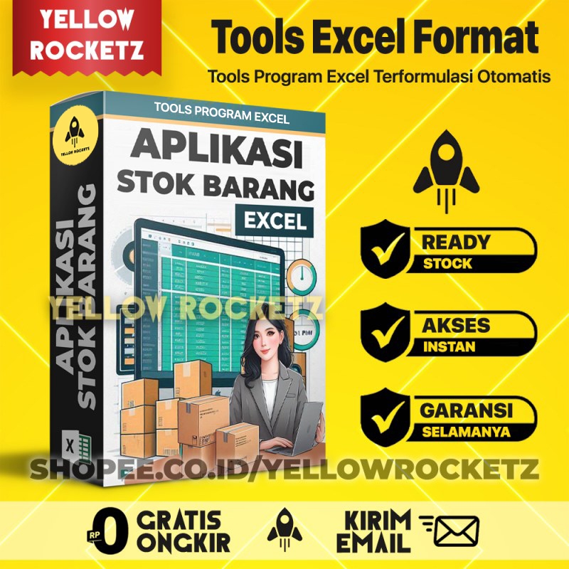 Jual TOOLS APLIKASI STOK BARANG EXCEL - Program Siap Pakai Pencatatan ... Jual TOOLS APLIKASI STOK BARANG EXCEL - Program Siap Pakai Pencatatan ...