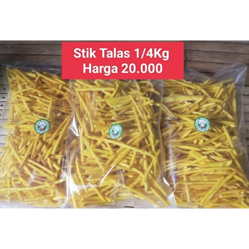 Jual Snack Viral Stik Talas Renyah Gurih 250gram 1/4kg | Shopee Indonesia