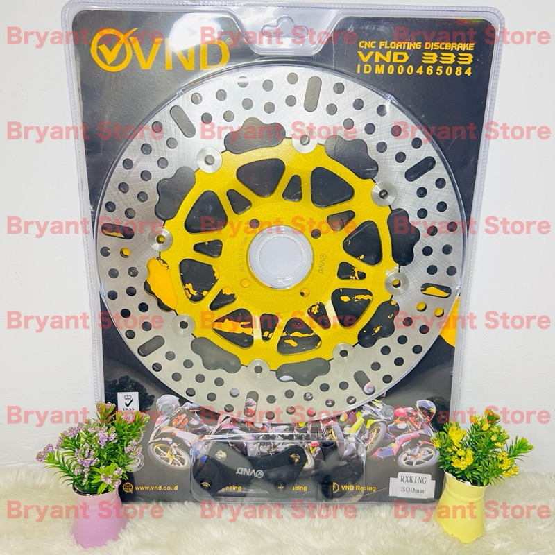 Jual PIRINGAN DEPAN CAKRAM VND 333 300MM RX KING BESI FLOATING BRAKE ...
