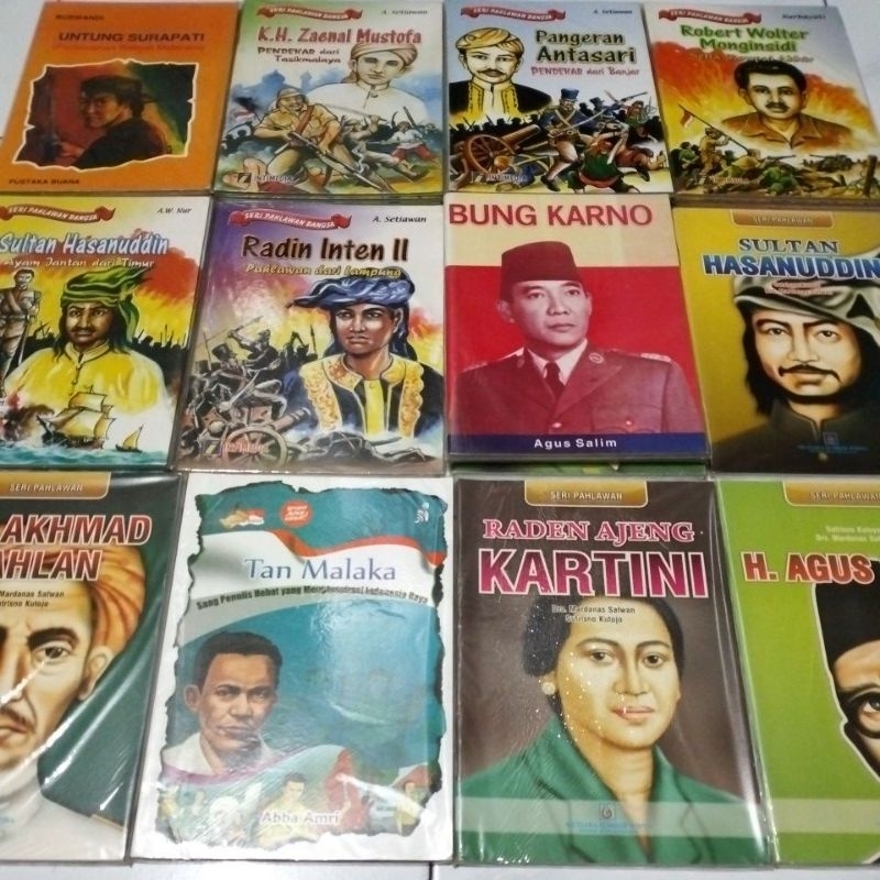 Jual buku pahlawan - seri pahlawan nasional | Shopee Indonesia