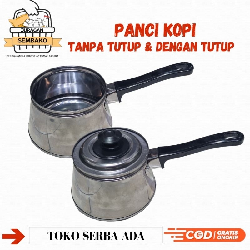 Jual Panci Kopi Mini Stainless Tebal Panci Rebus Air | Shopee Indonesia