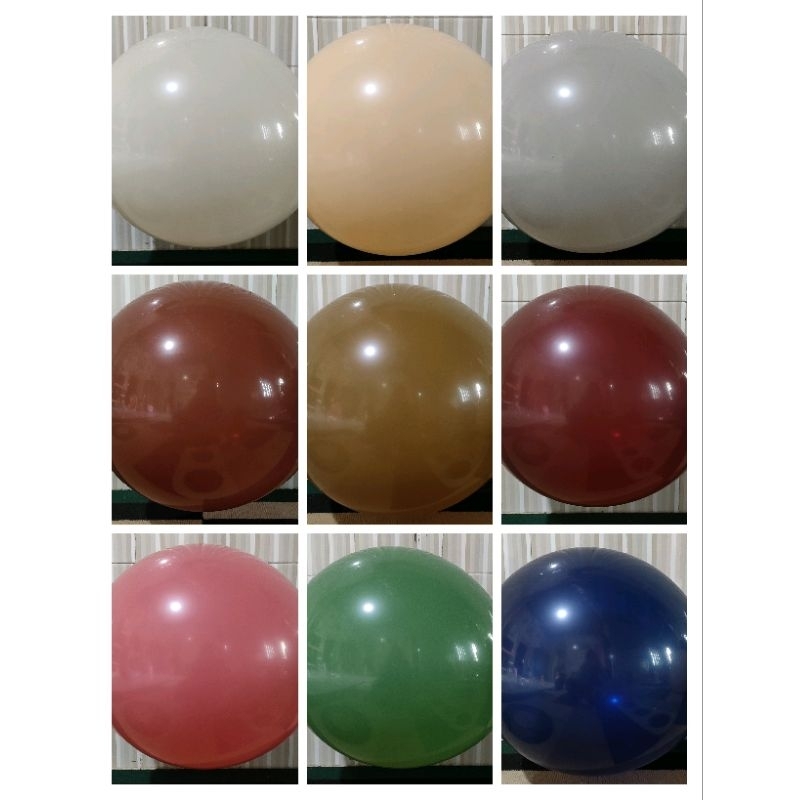 Jual Balon Retro 18 inch, Balon Retro satuan, Balon Latex Retro, Balon ...