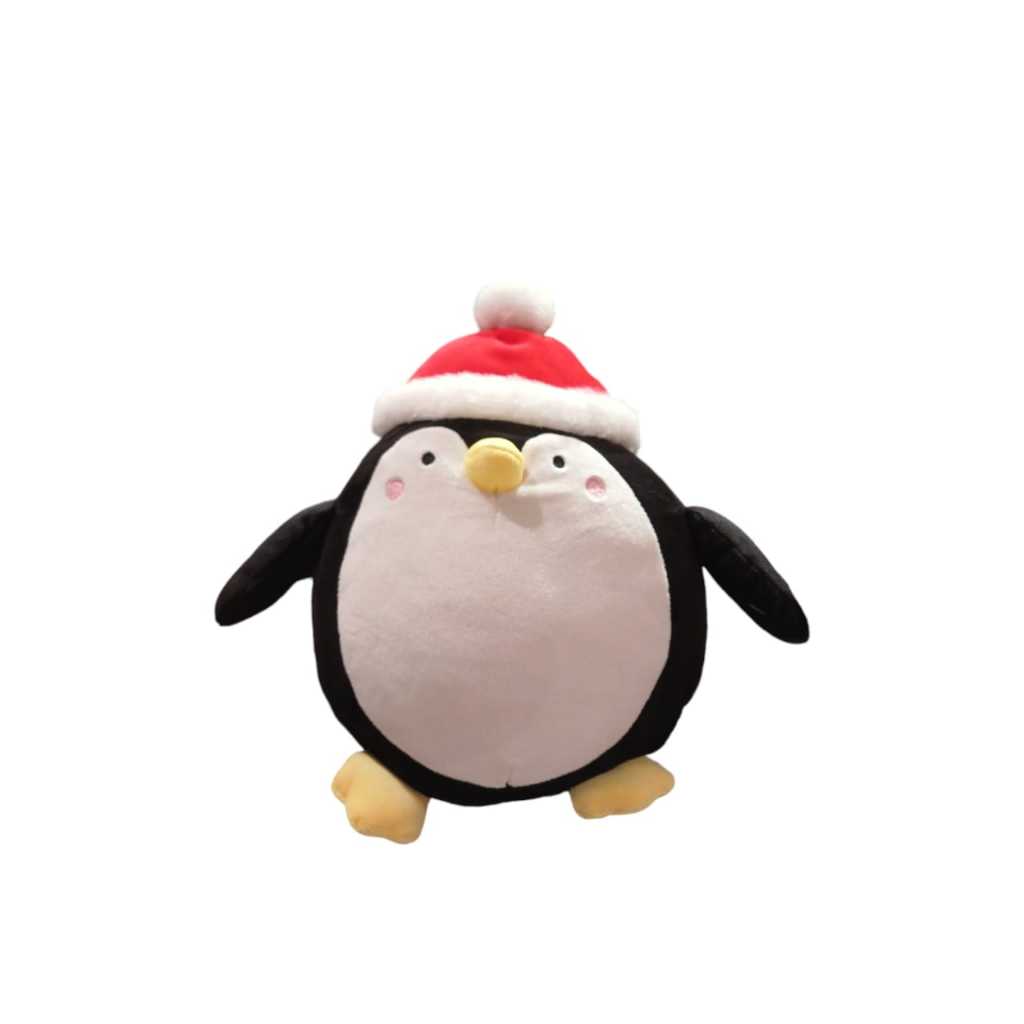 Jual Gramedia World BSD - Kukiko Plush Xmas Hat Penguin (30 Cm ...