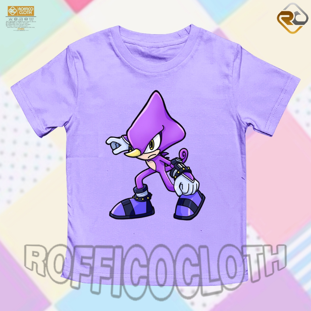 Jual BAJU ANAK KAOS ANAK ESPIO CHAMELEON | SONIC the Hedgehog | SONIC ...