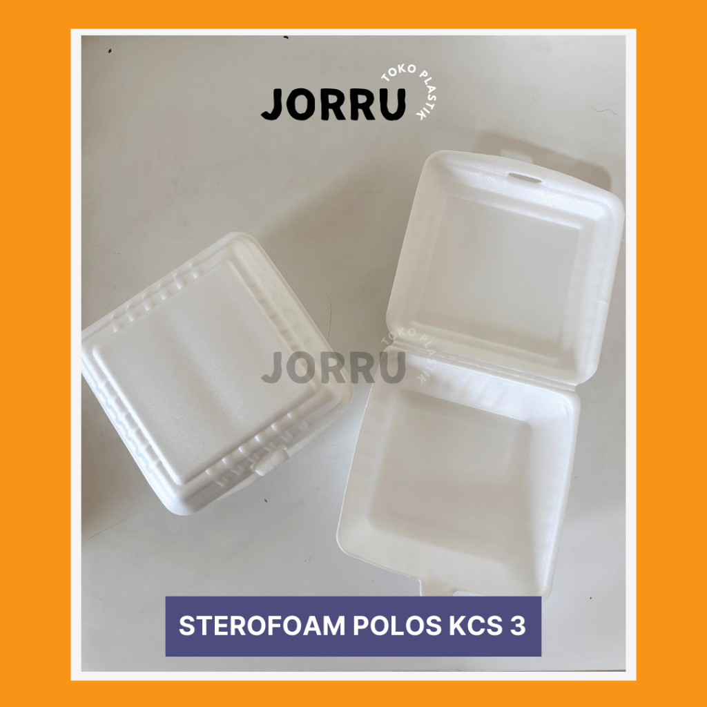 Jual STEROFOAM KCS 3 POLOS - FOAM KCS 3 POLOS - HARGA PER 1 PCS ...