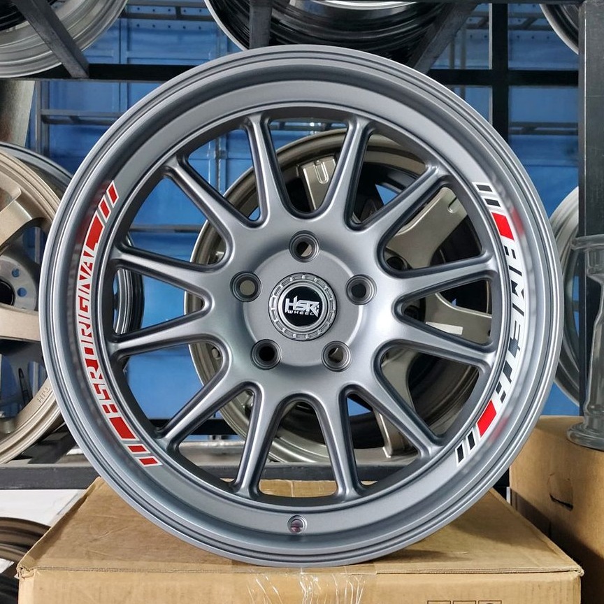 Jual Velg Ring 17 Mobil HRV, WRV, Cortez, Velg Racing Jdm HSR Wheel ...