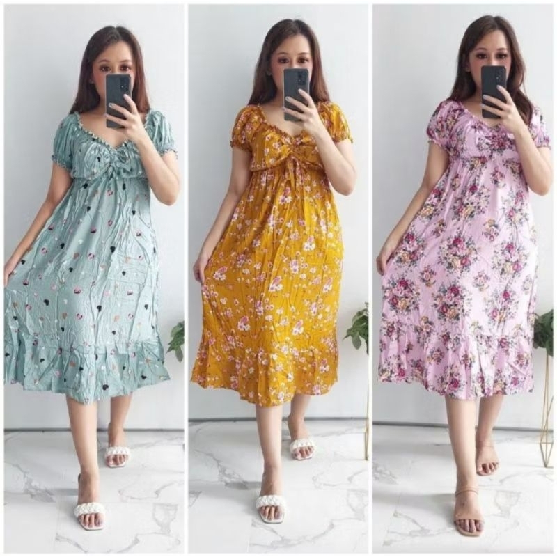 Jual DASTER CASANDRA BALI MOTIF / DASTER ELSA POLOS RAYON | Shopee ...