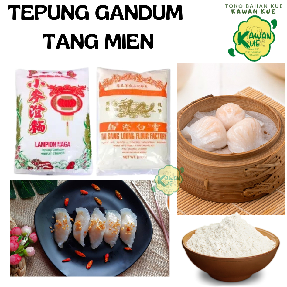 Jual TEPUNG GANDUM TANG MIEN / TENG MIEN LENTERA NAGA 454GR / TENG MIEN ...