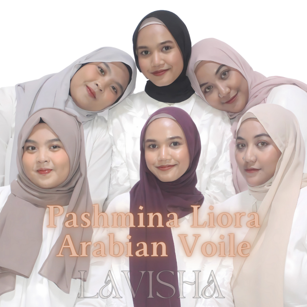 Jual LAVISHA - Pashmina Liora Arabian Voile | Shopee Indonesia