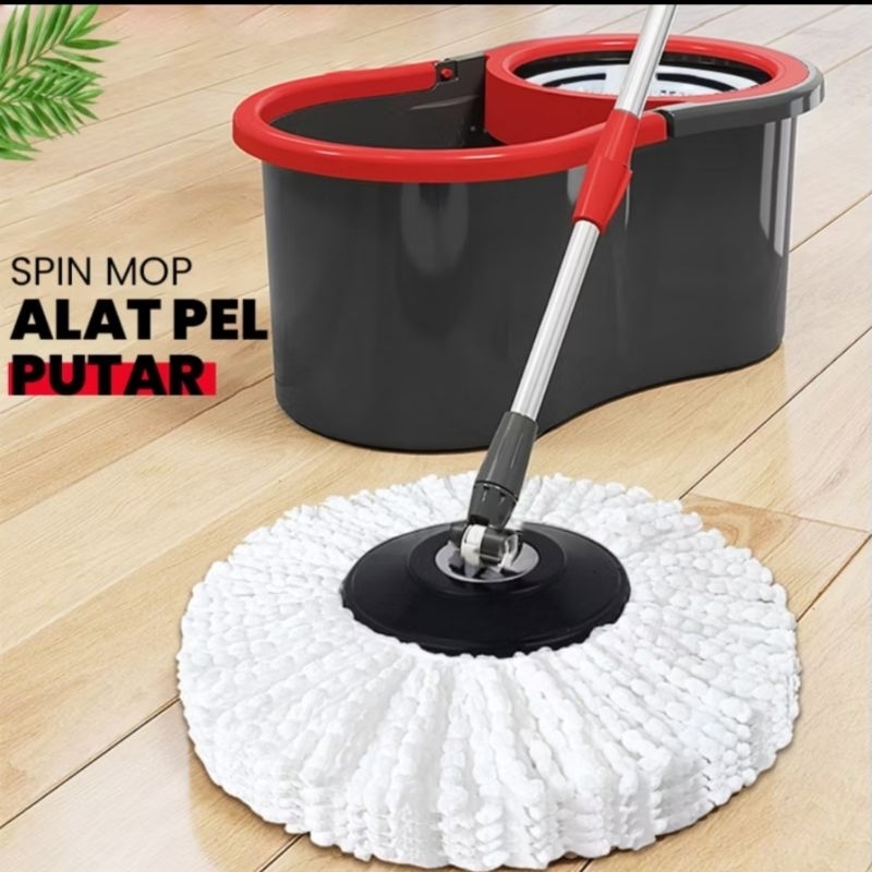 Jual Set Pelan Putar Spin Mop (BESARRRR) | Shopee Indonesia
