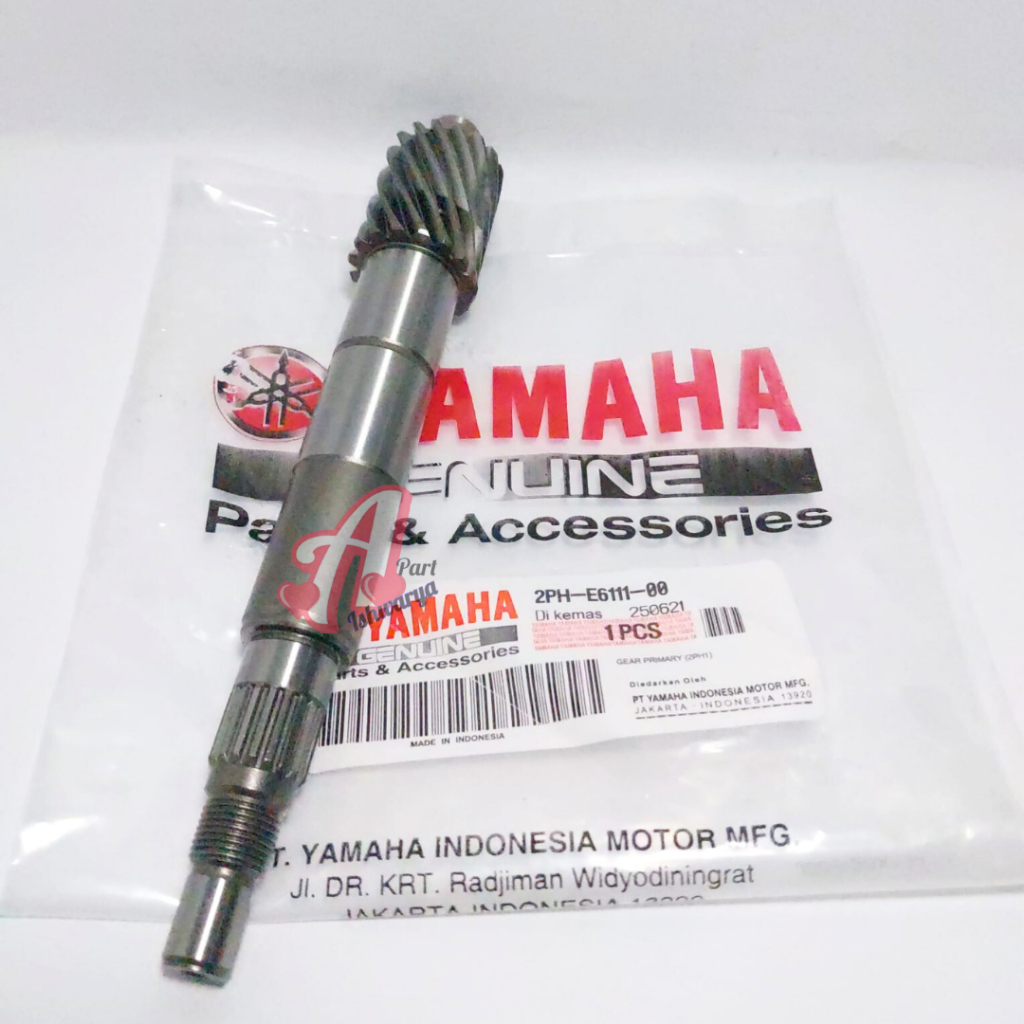 Jual 2PH AS PULLEY PULY PULI MIO M3 Z S SOUL GT 125 FINO FI 125 AS ...