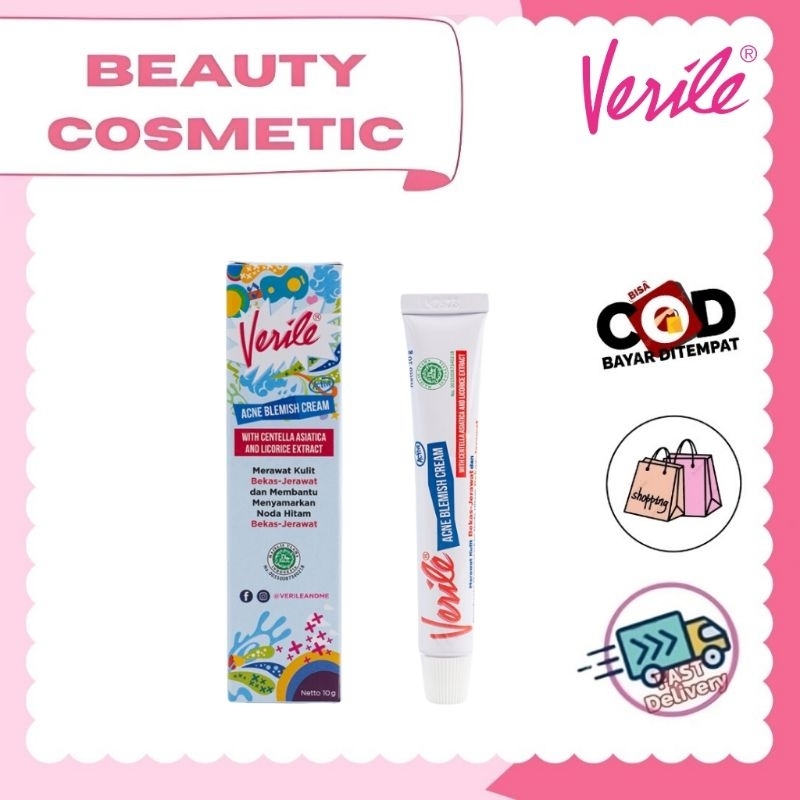 Jual Verile Acne Blemish Cream 10g | Shopee Indonesia