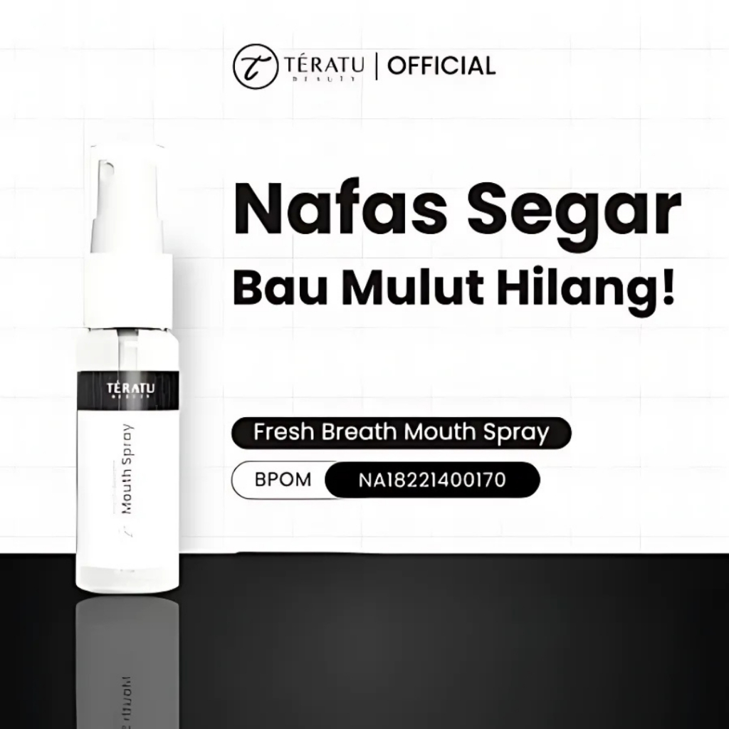 Jual MFI - Teratu Beauty Fresh Breath Mouth Spray | Netto 20ml ...
