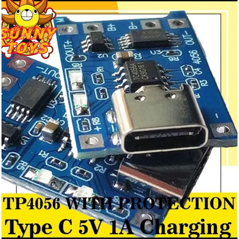Jual Modul Charger TP4056 Dengan Proteksi Lithium Battery CHARGING ...