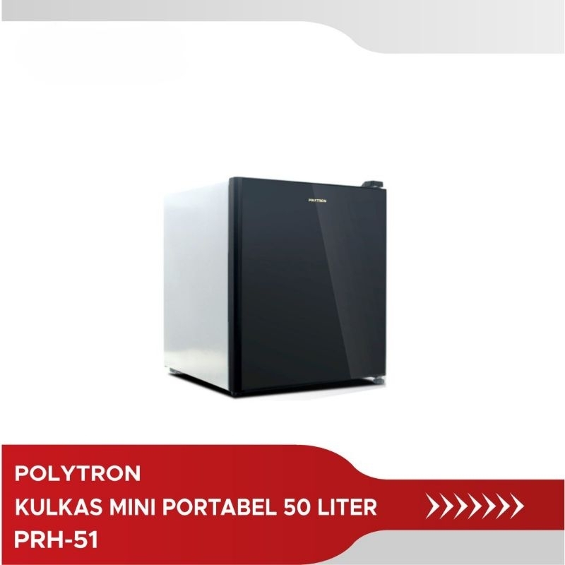 Jual KULKAS POLYTRON PRH 51 X / KULKAS PORTABLE POLYTRON PRH 51 / KULKAS MINI POLYTRON 50 LITER ...