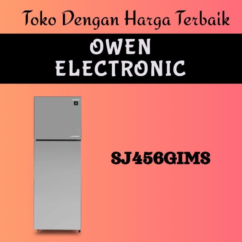 Jual SHARP KULKAS 2 PINTU KECIL SMALL 2 DOOR REFRIGERATOR SJ456GIMS | Shopee Indonesia