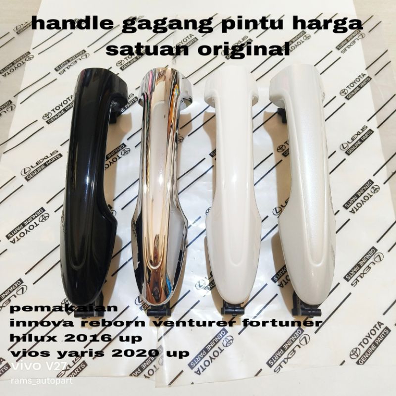 Jual handle hendel pintu luar varian warna innova reborn fortuner vrz ...