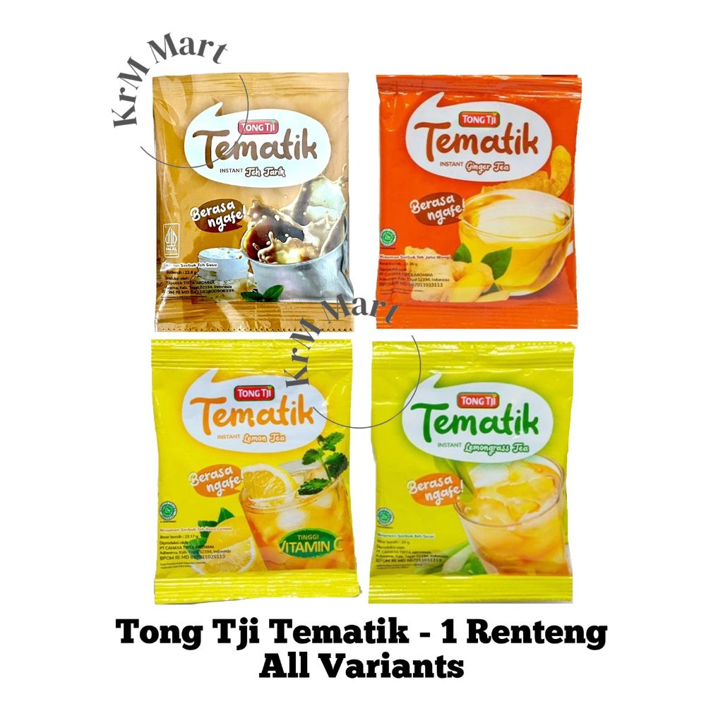 Jual Tong Tji Tematik 1 renteng renceng All varian teh tongtji tongji ...
