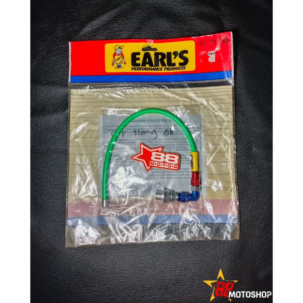 Jual Earl's Tutup Oli Gearbox + Selang pernafasan Universal Matic ...
