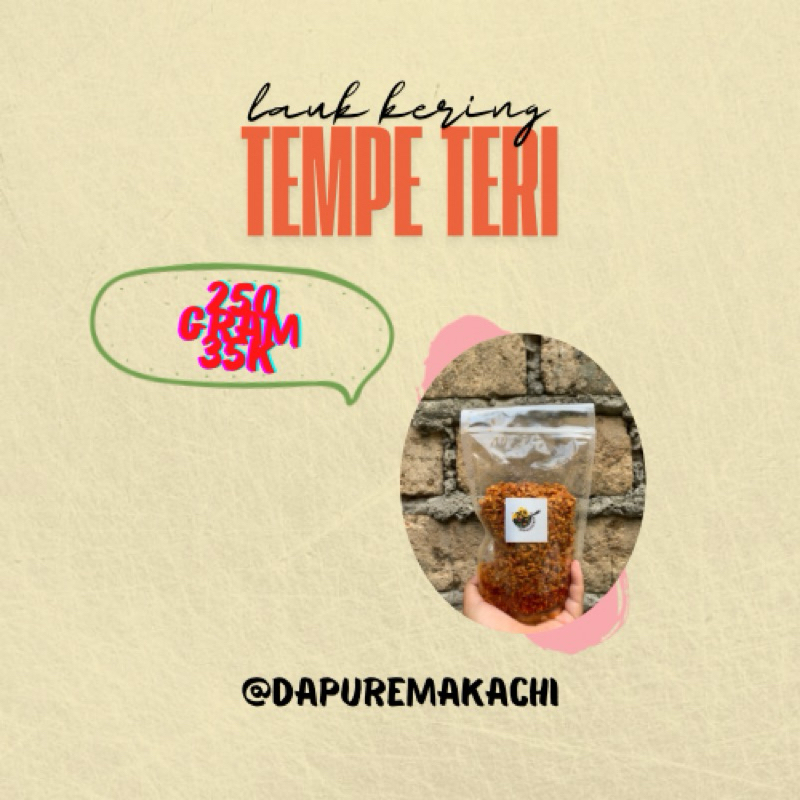 Jual Kering Tempe Teri 250 gram | Shopee Indonesia