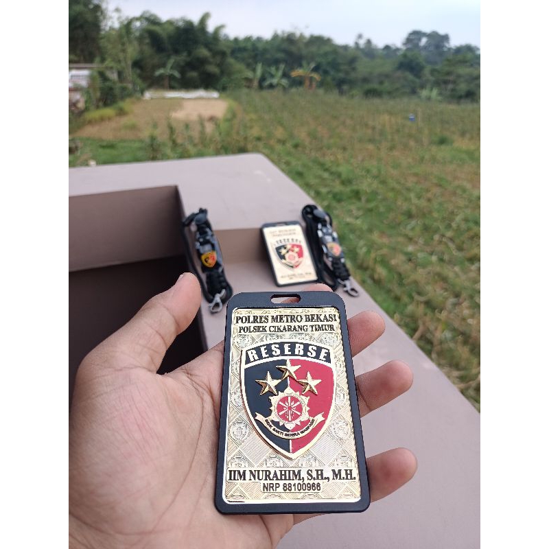 Jual jual id card stainless premium | id card premium custom logo | id ...