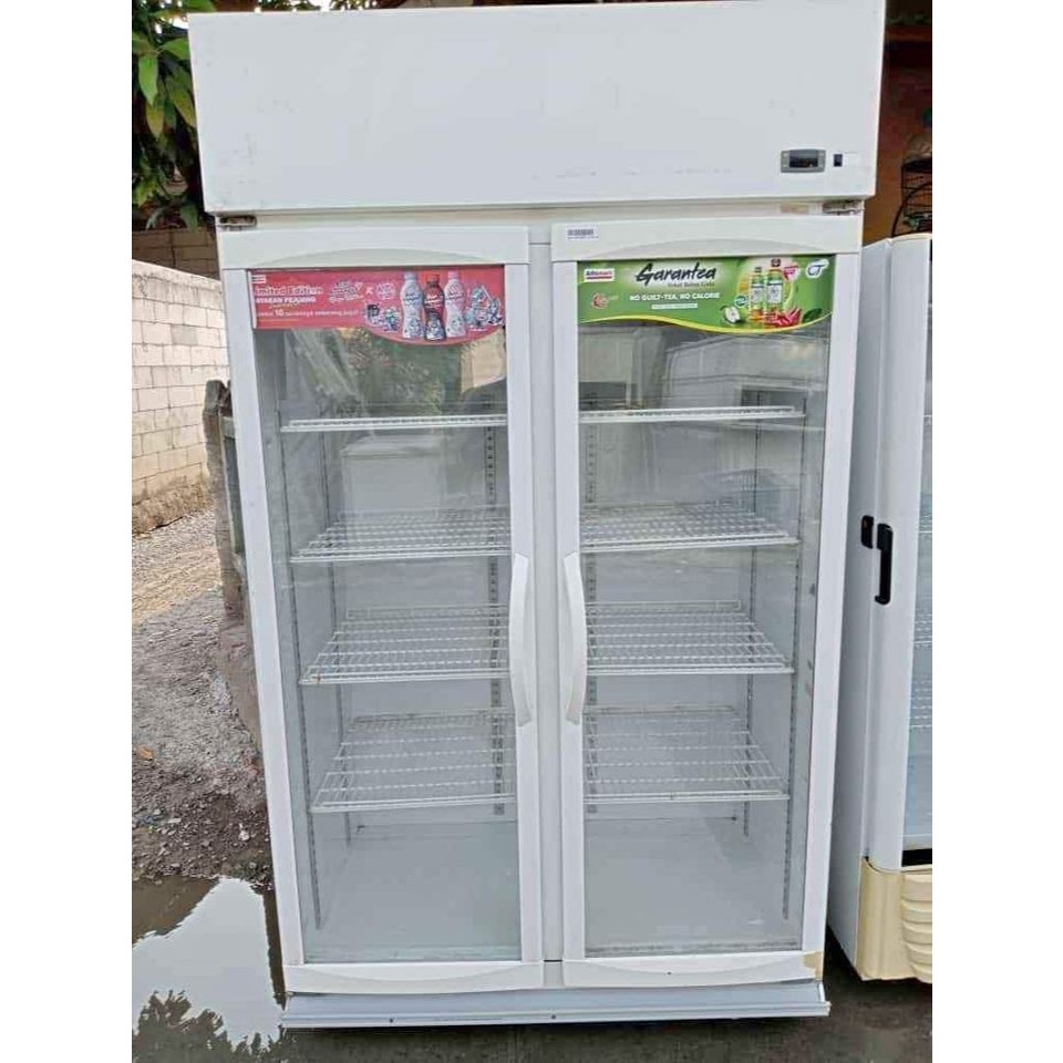 Jual SHOWCASE 2 DOOR / SHOWCASE 2 PINTU PANASONIC BEKAS BERGARANSI ...