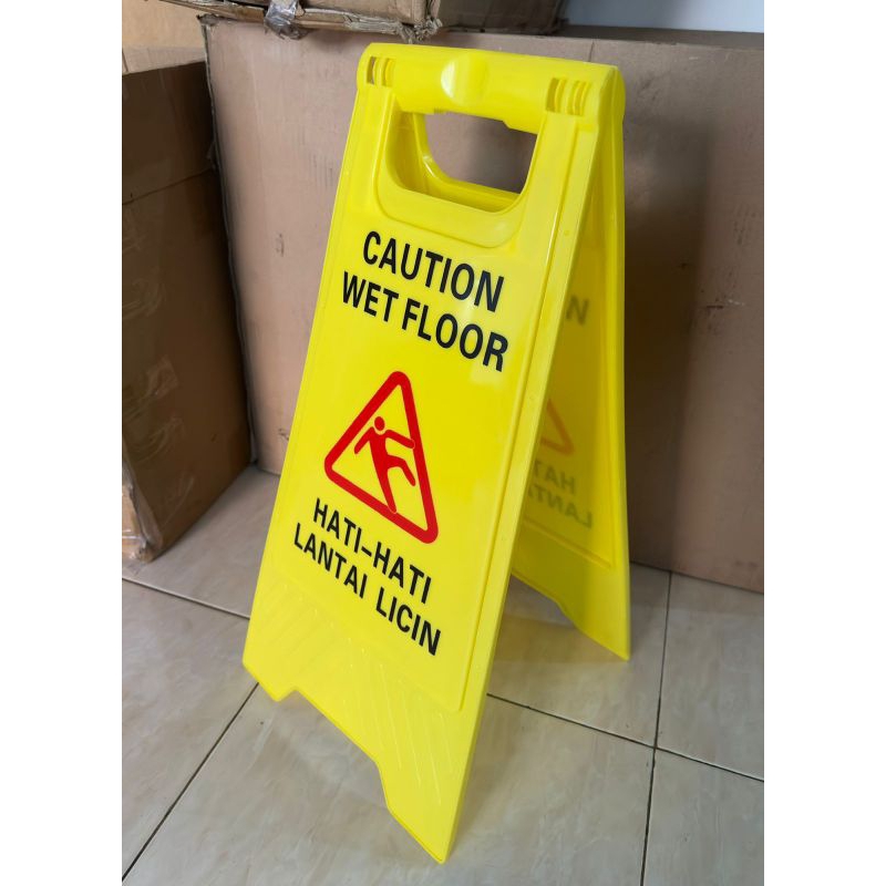Jual Papan Penanda Awas Lantai Licin | Shopee Indonesia