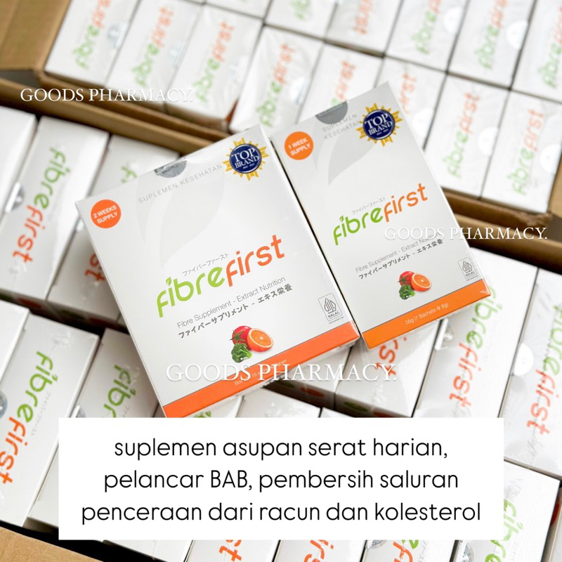 Jual FibreFirst (Isi 7 Sachets / 15 Sachets) BPOM / Minuman Diet Detox ...