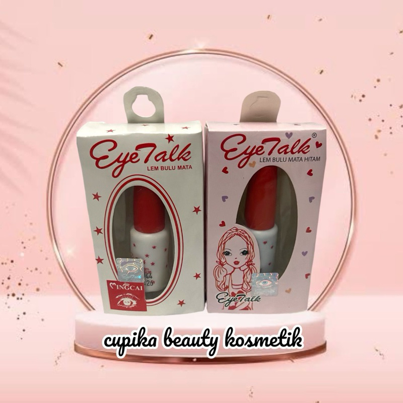 Jual EYETALK LEM BULU MATA BPOM - LEM SUPER LENGKET EYE TALKS - EYELASH GLUE LEM BULU MATA PALSU ...