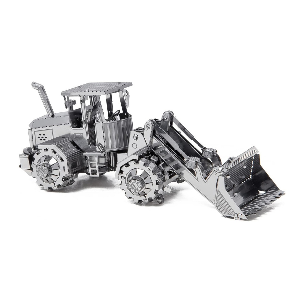 Jual Puzzle 3D Metal Miniatur BULLDOZER Replika Mobil Konstruksi MB-077 ...