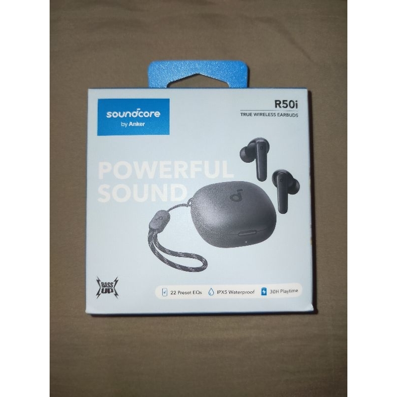 Jual Earphone + Case Soundcore R50i | Shopee Indonesia