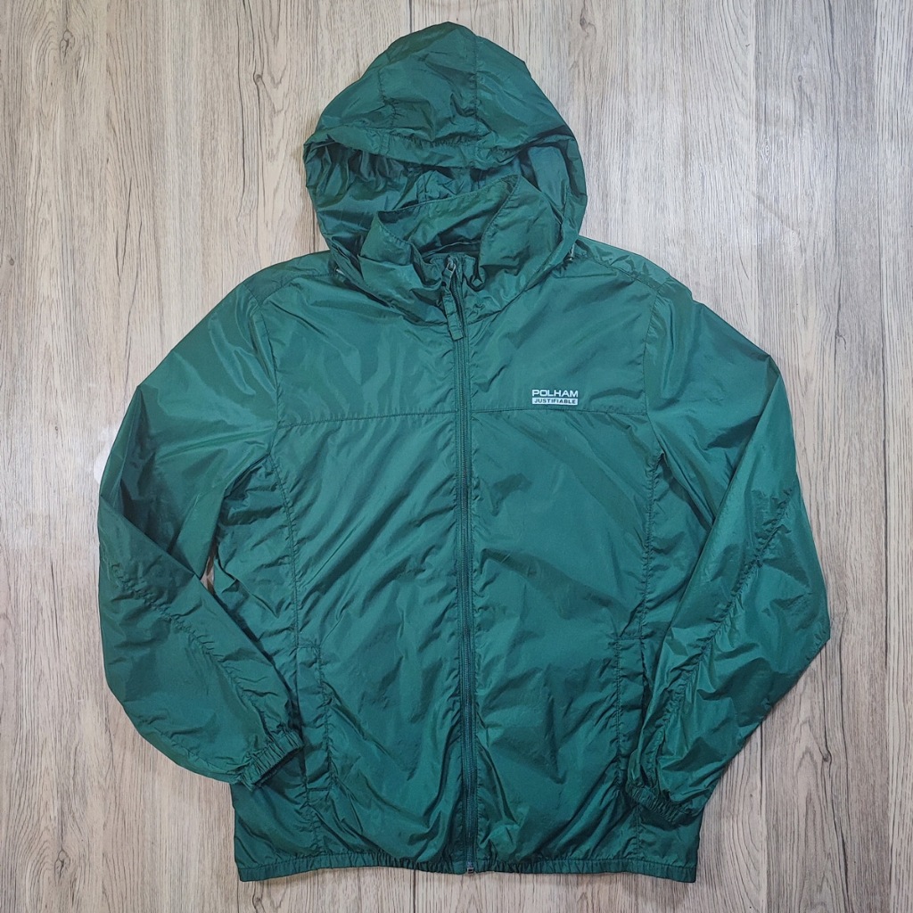 Jual Jaket POLHAM Packable Parasut Running Second Original Size L XL ...