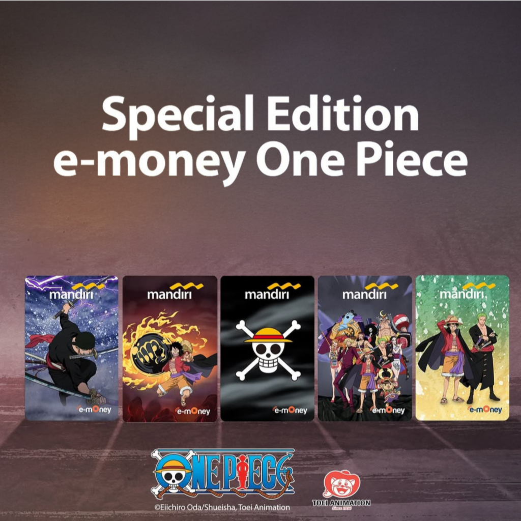 Jual Kartu E money One Piece Limited Edition One Piece Raid Onigashima ...